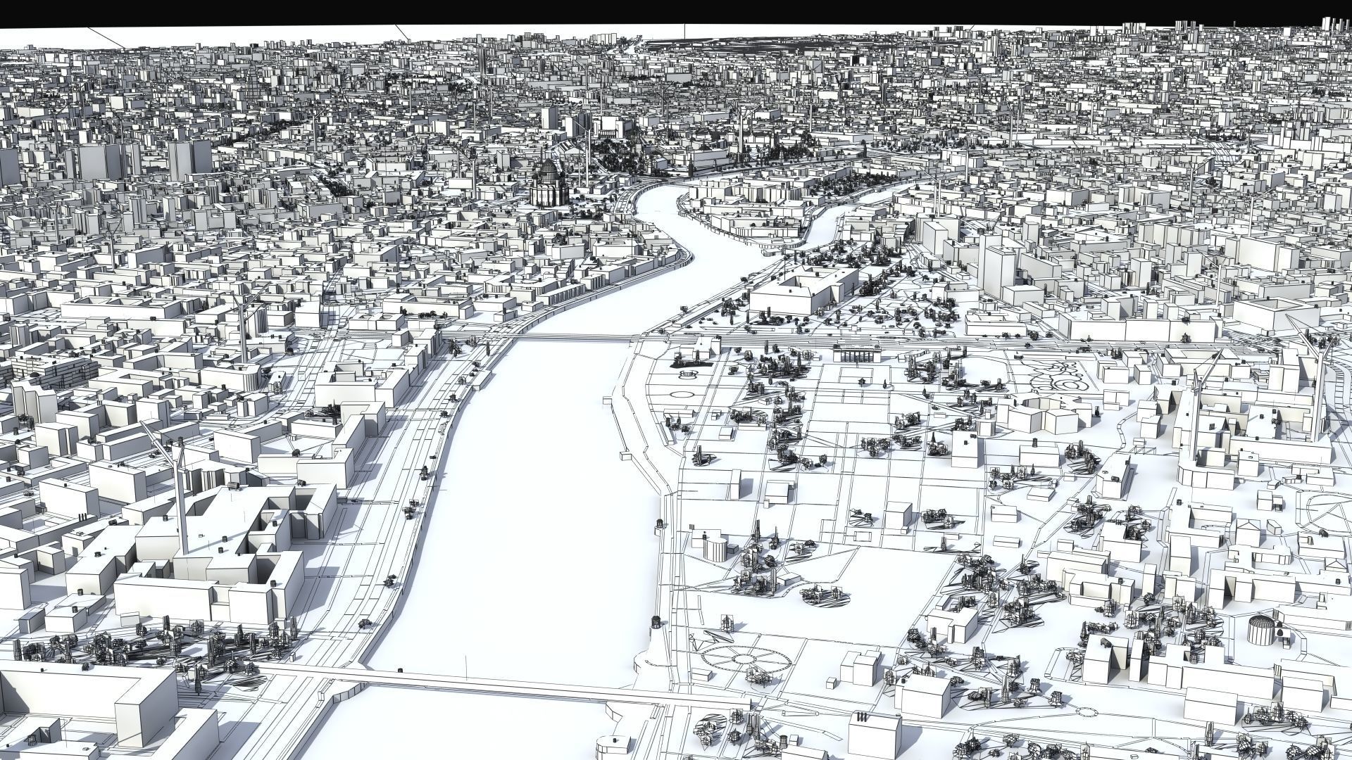 3D model Moscow City Russia VR / AR / low-poly | CGTrader