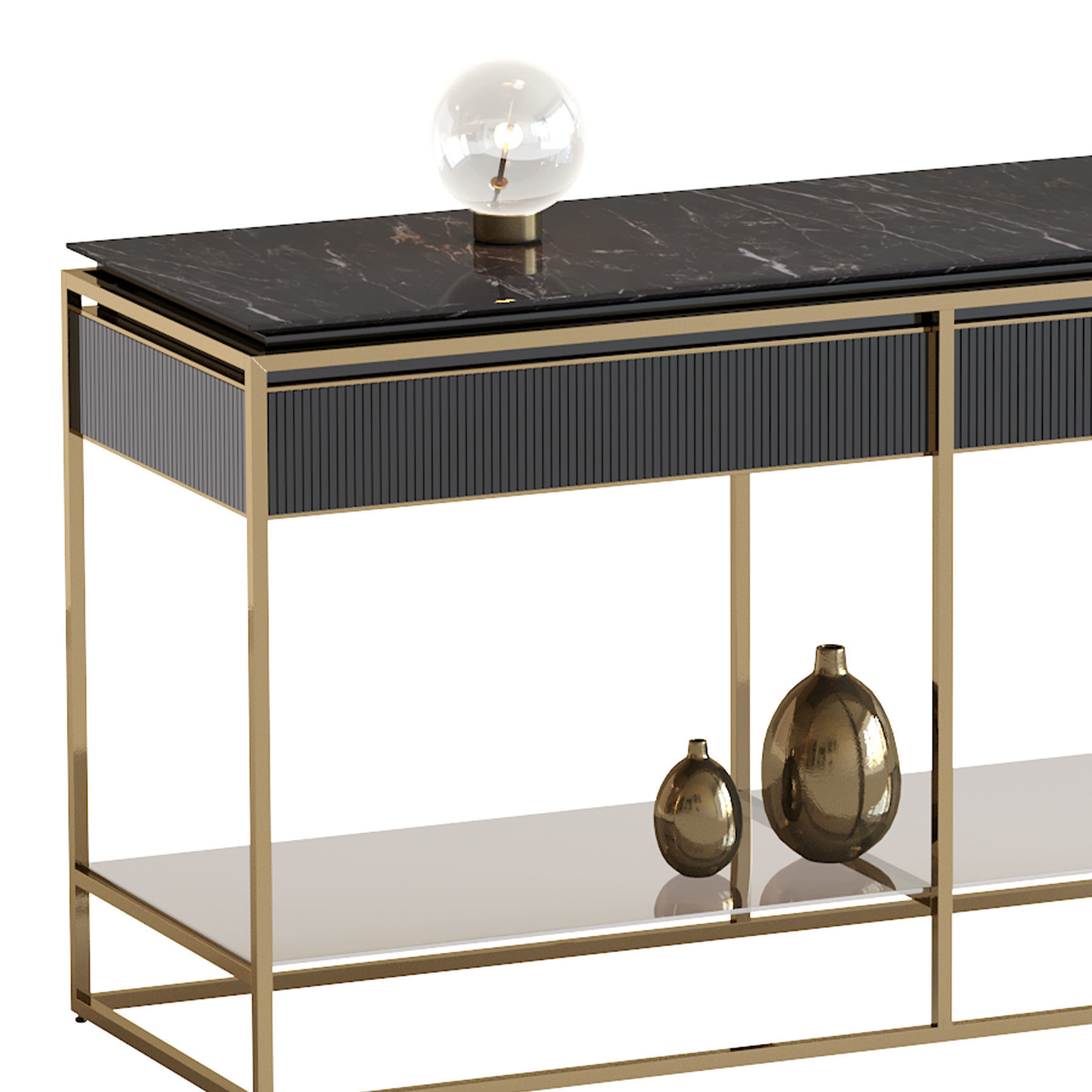 Visionnaire consoles banner 3D model | CGTrader