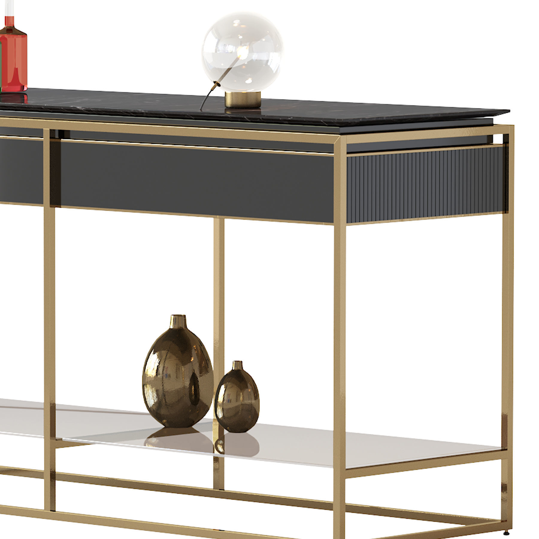 Visionnaire consoles banner 3D model | CGTrader