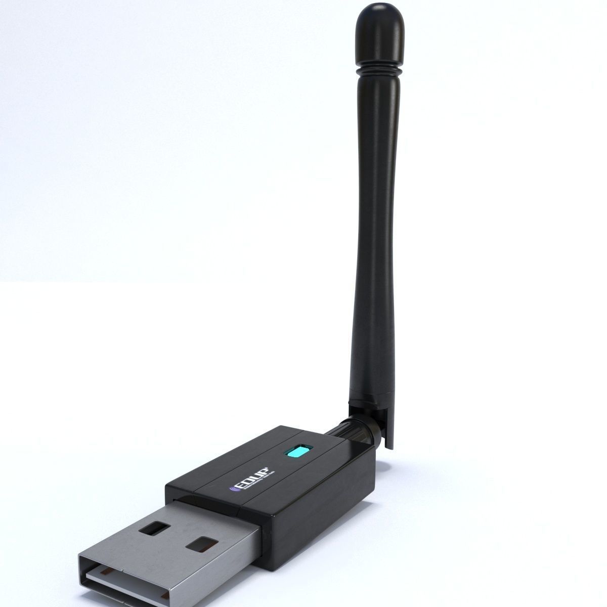 wireless usb wifi adapter dual device 3D 3D model | CGTrader