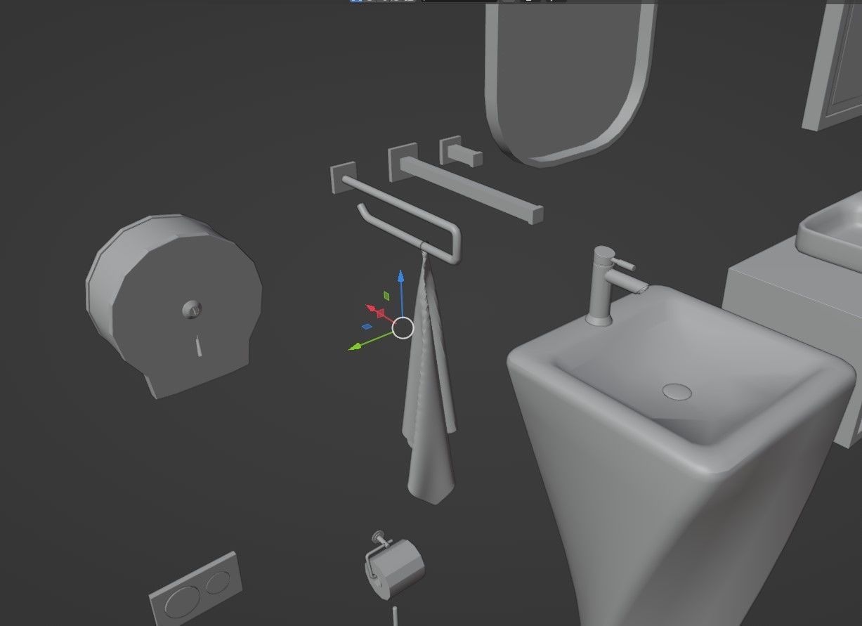 3D model Toilet Models Full Pack VR / AR / low-poly | CGTrader