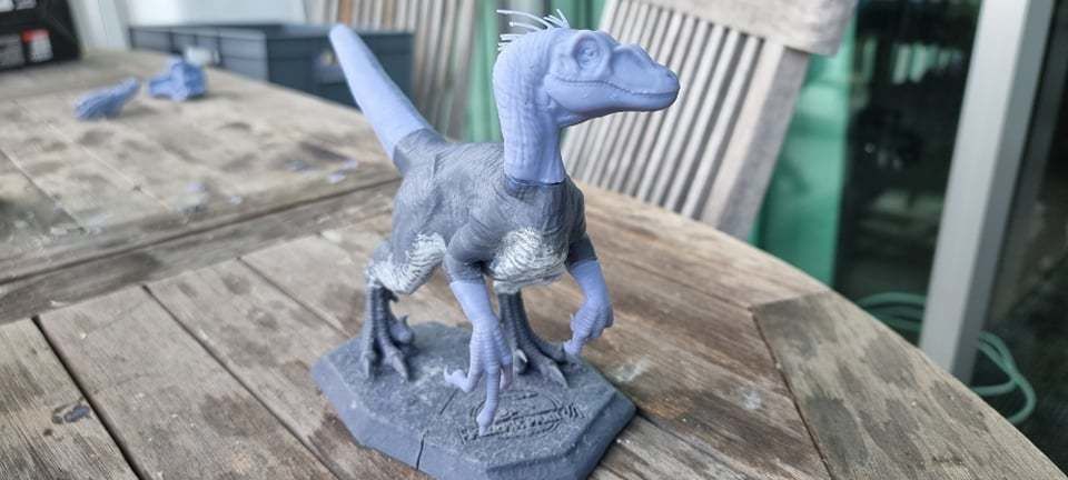 JP2 Velociraptor 3D model 3D printable | CGTrader