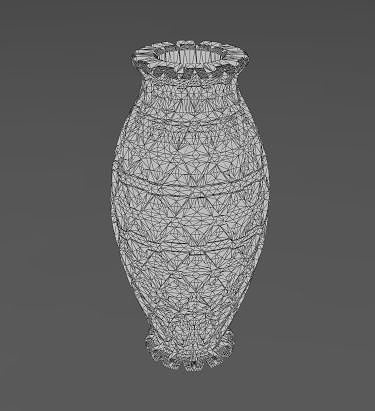 void flower vase2 free 3D model 3D printable | CGTrader