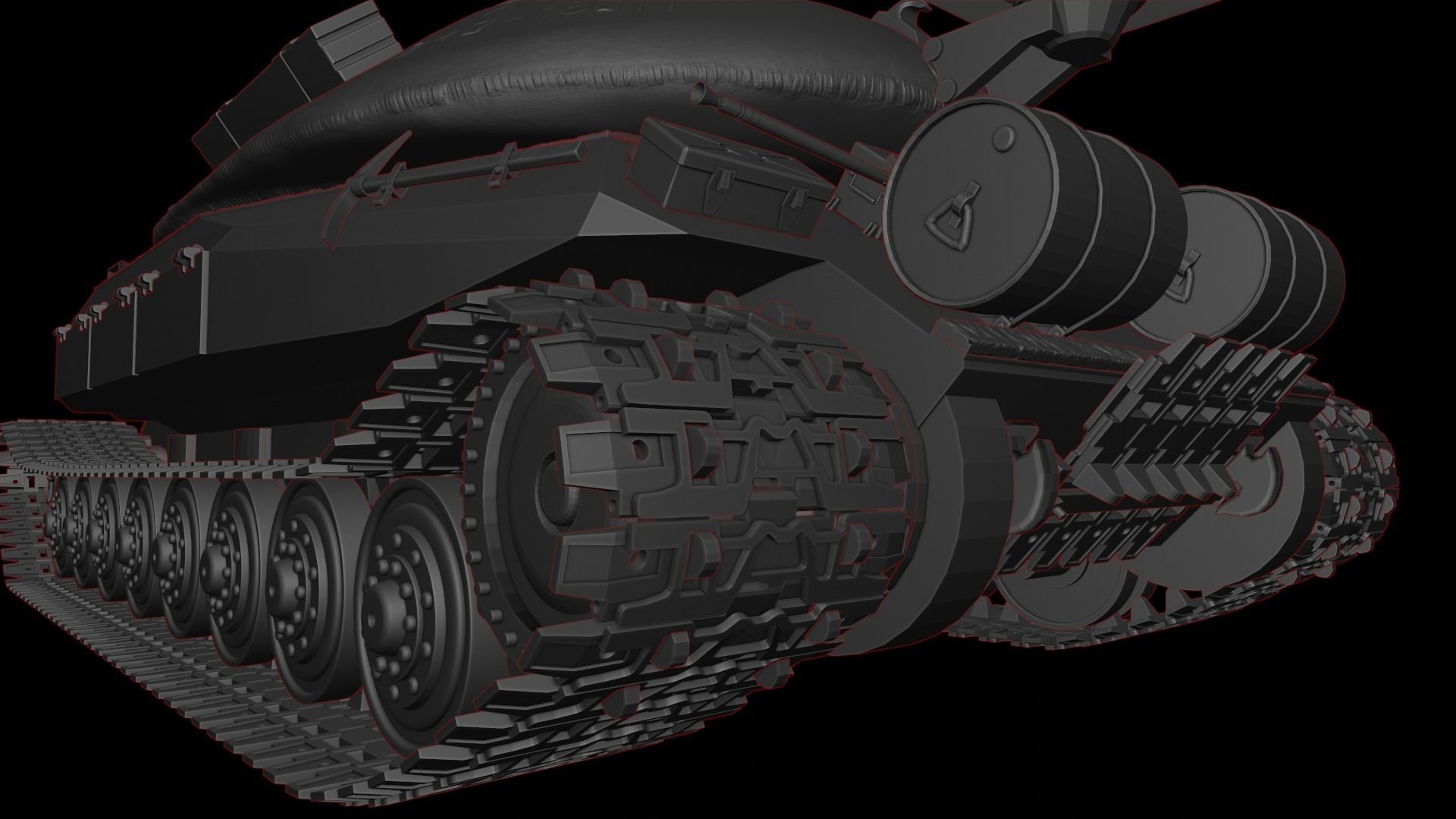 Object 705 tanks 3D model 3D printable | CGTrader