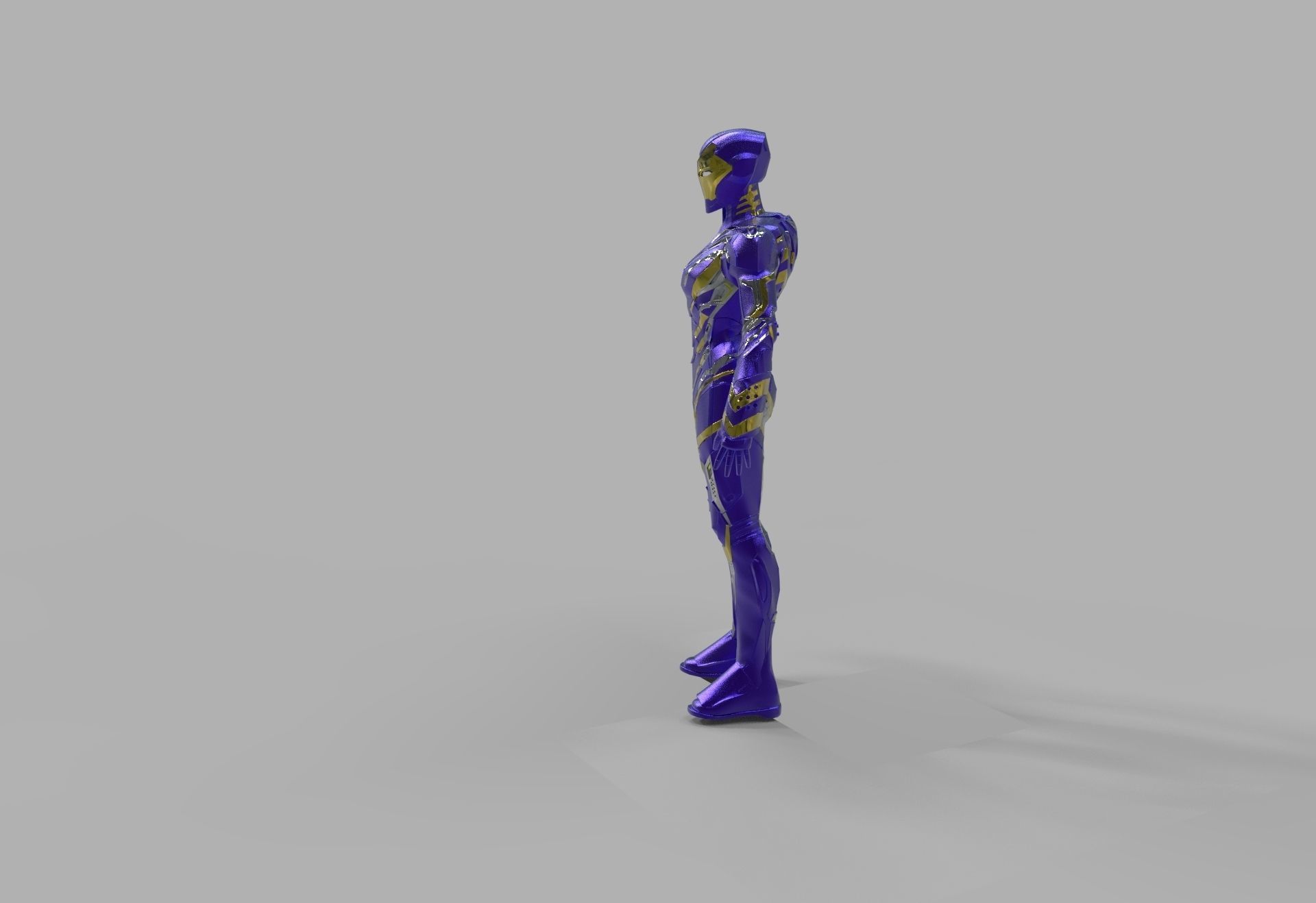 Iron Woman 3D High Poly model 3D model | CGTrader