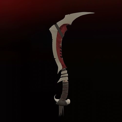 Bone Sword 3D model | CGTrader