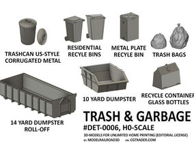 Garbage 3D Printing Models | CGTrader