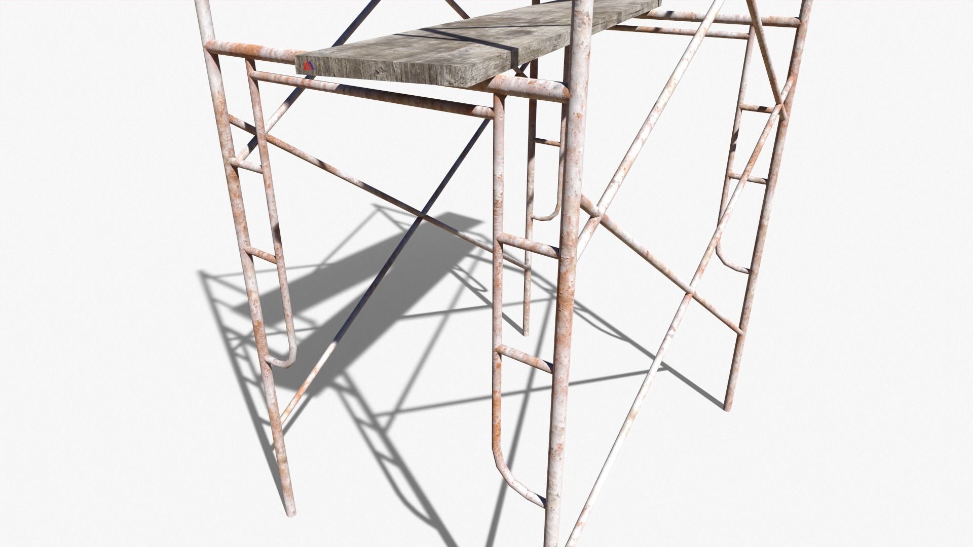 Metal Scaffolding free VR / AR / low-poly 3D model | CGTrader