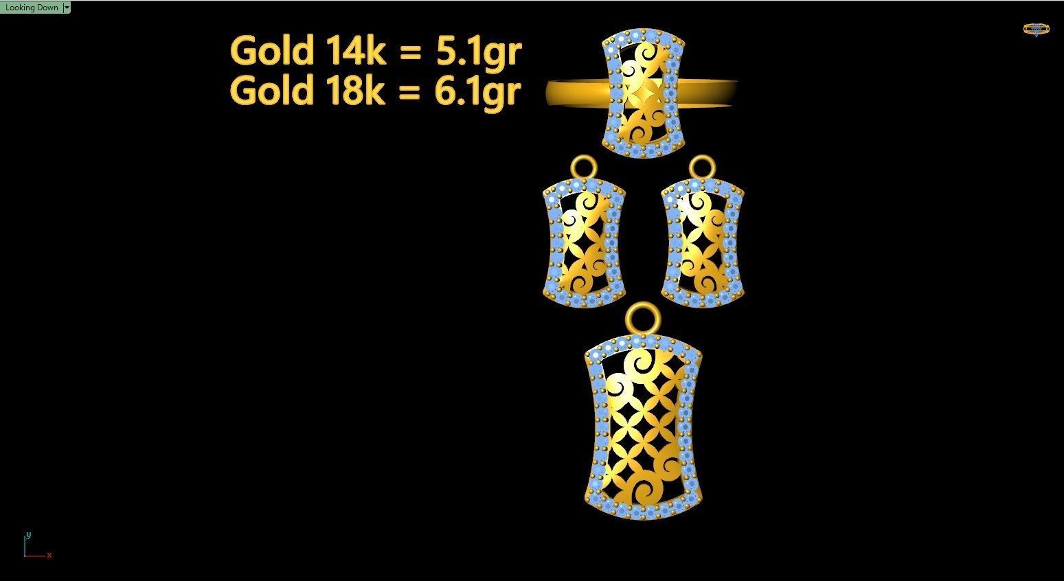 Printable Half sets 3D model 3D printable | CGTrader