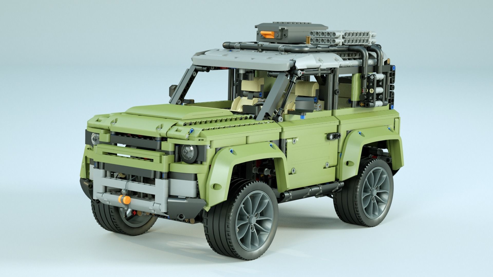 LEGO Jeep 4x4 3D model | CGTrader