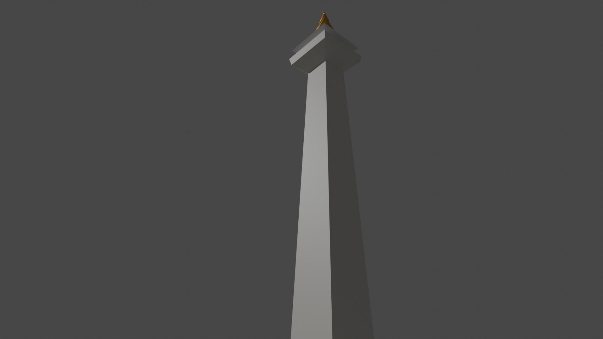 Monas Low-Poly monument free VR / AR / low-poly 3D model | CGTrader