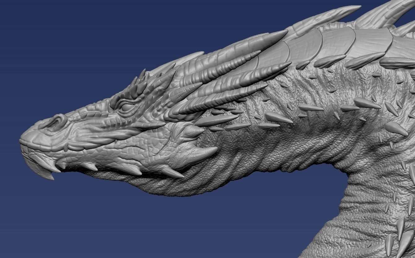 Smaug Dragon 3D model 3D printable | CGTrader