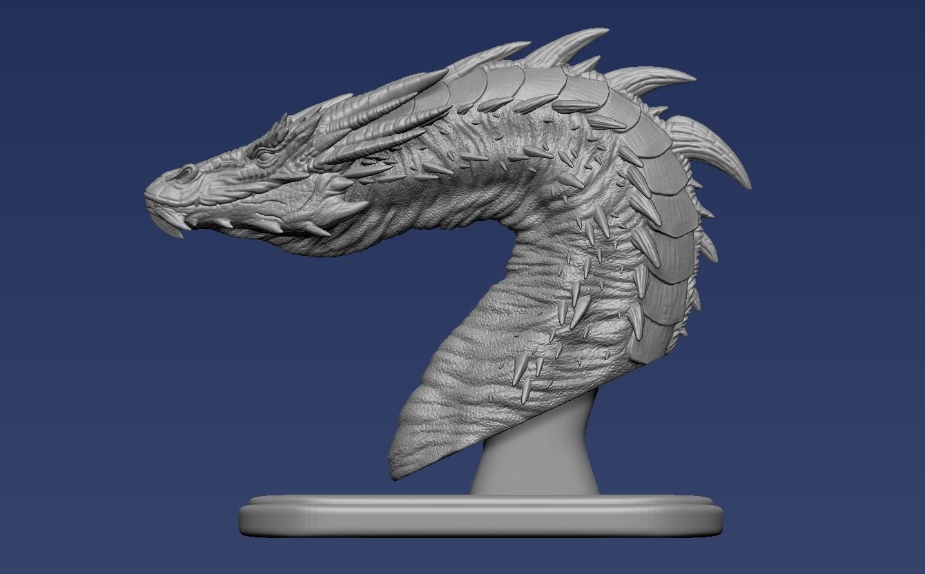 Smaug Dragon 3D model 3D printable | CGTrader