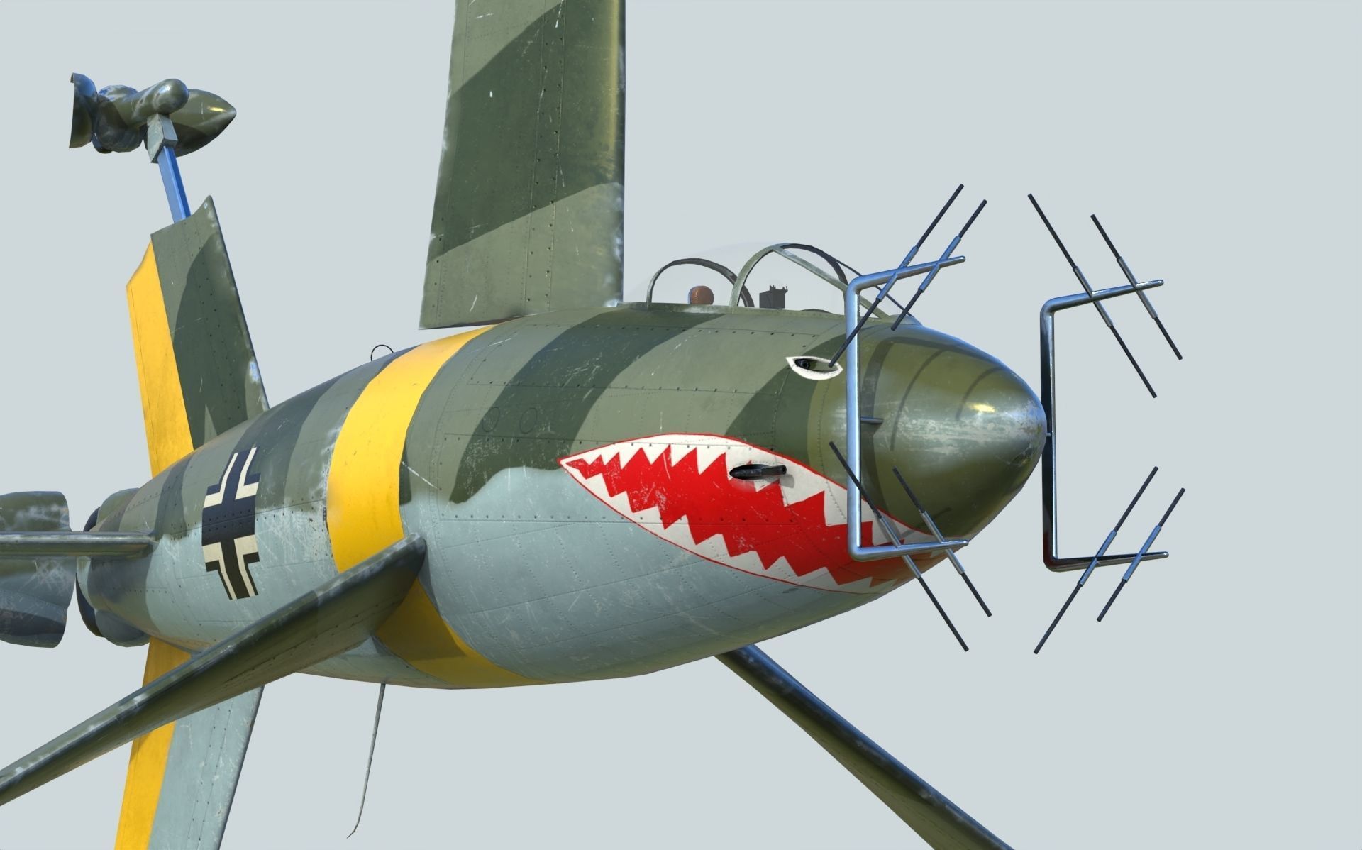 Focke Wulf Triebflugel 3D model | CGTrader