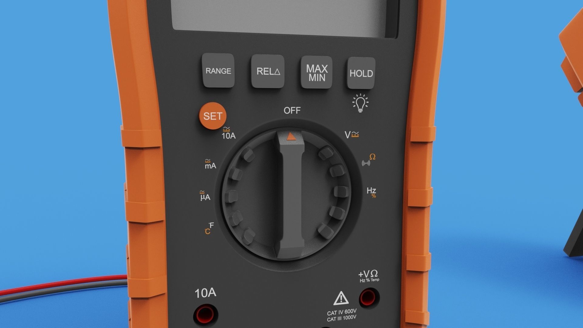 Digital Multimeter meter 3D model | CGTrader