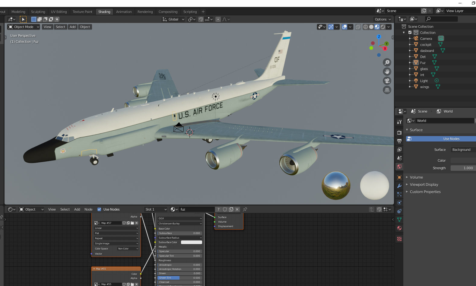 Boeing RC-135 3D model | CGTrader