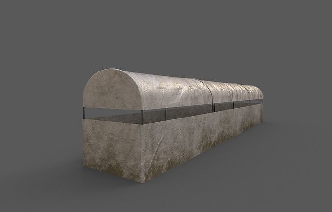 3D model Biodome for agriculture VR / AR / low-poly | CGTrader