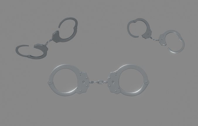 3D model Handcuffs VR / AR / low-poly | CGTrader