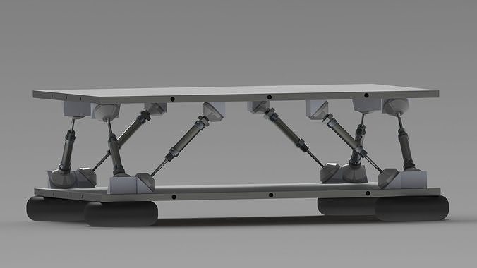 Multi Axial Shaker Table 3D model 3D printable | CGTrader