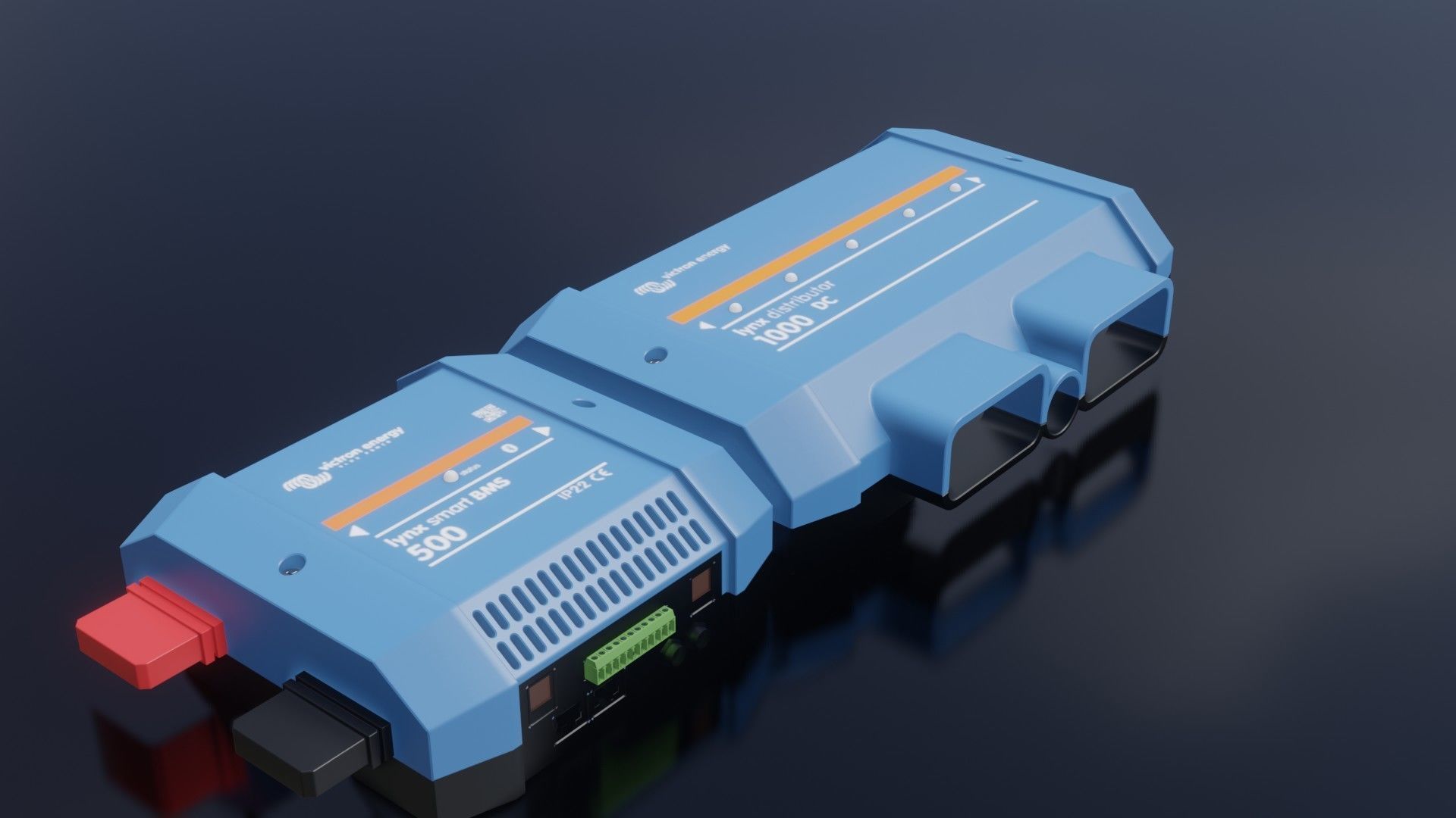 3D model Victron Energy Lynx Smart BMS and Lynx Distributor VR / AR ...