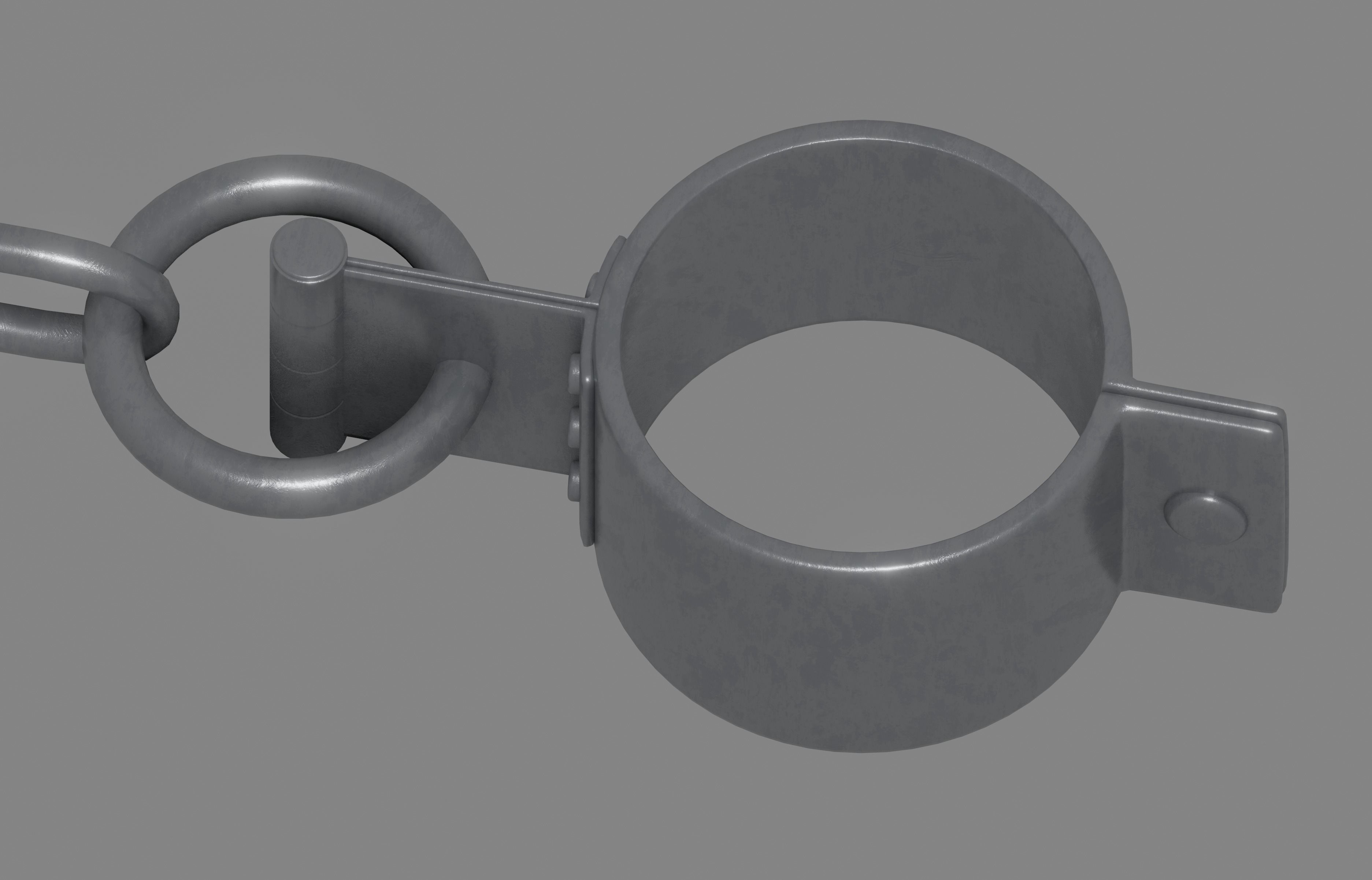 3D model Leg Shackles VR / AR / low-poly | CGTrader