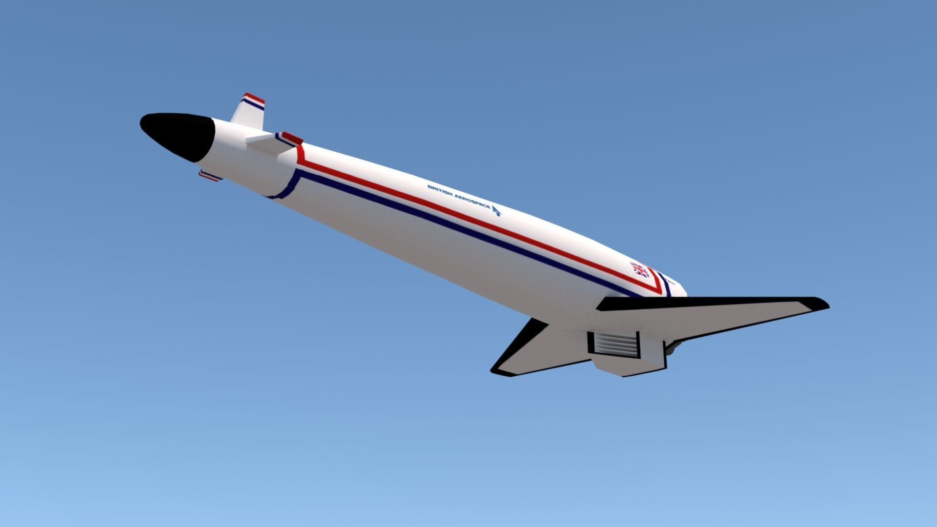 3D model HOTOL Spacecraft VR / AR / low-poly | CGTrader