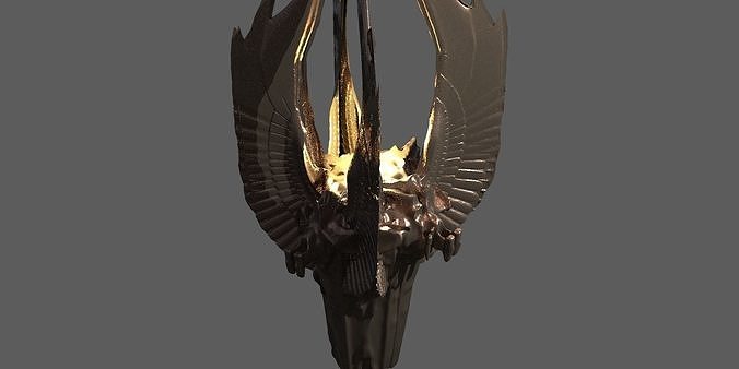 Floating Angel monolith 10 3D model | CGTrader