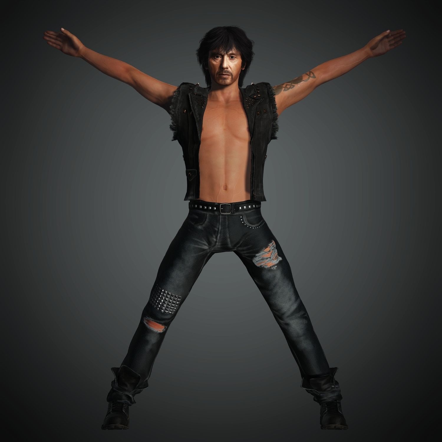 Rise Of Scarface Alpacino 3D Character Avatar CC Iclone Blender 3D ...