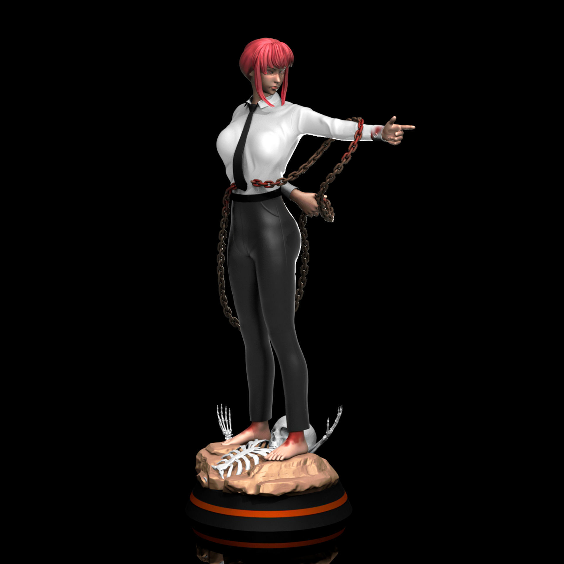 Makima 3D Printable free 3D model 3D printable | CGTrader