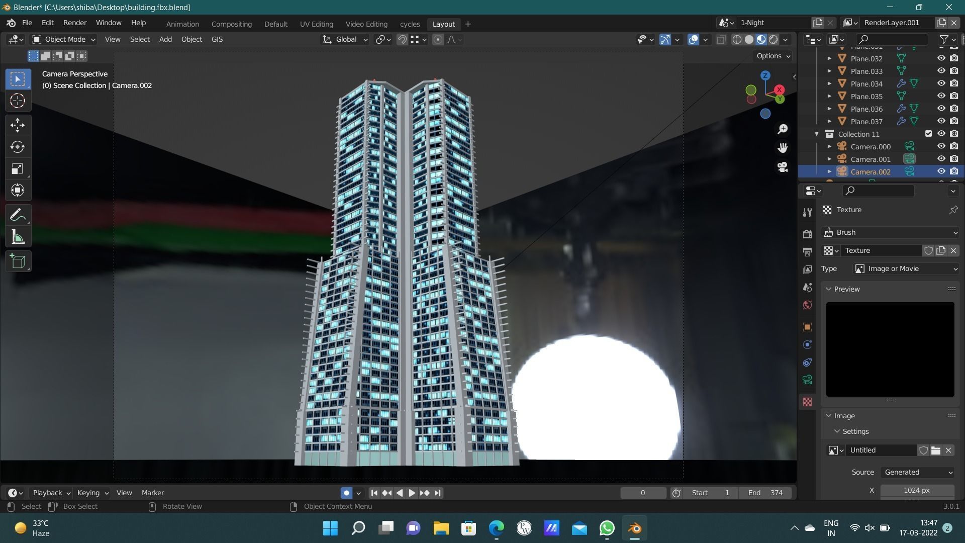 the hyper 3d realistic building free VR / AR / low-poly 3D model ...