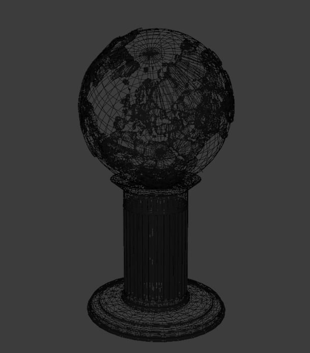 3D model World Sculpture VR / AR / low-poly | CGTrader