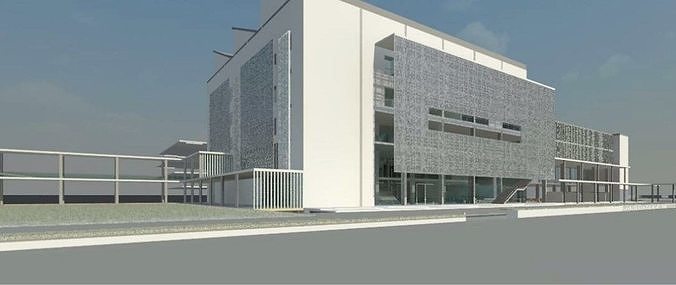 climate building complete revit project 3D model | CGTrader