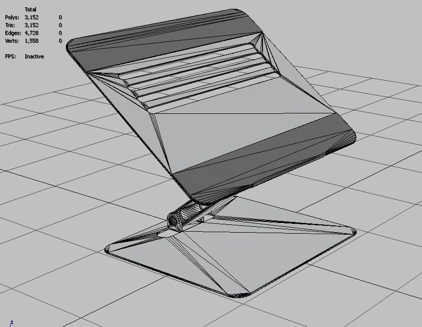 3D model Laptop Stand M4 VR / AR / low-poly | CGTrader