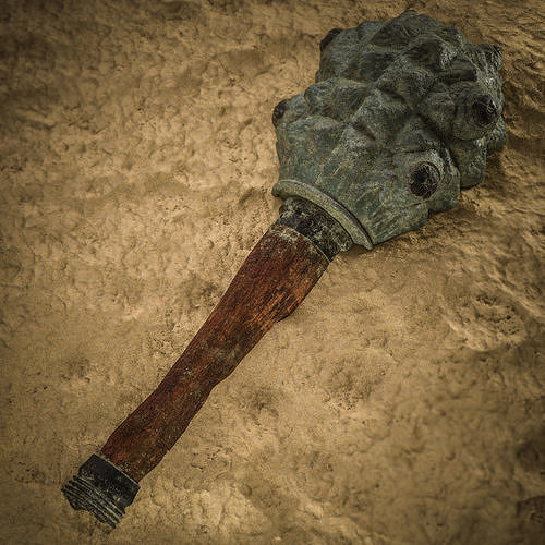 Vintage Grenade - World War Props - Production Ready 3D model | CGTrader