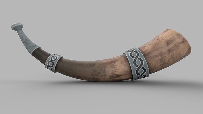 3D model battle horn VR / AR / low-poly | CGTrader