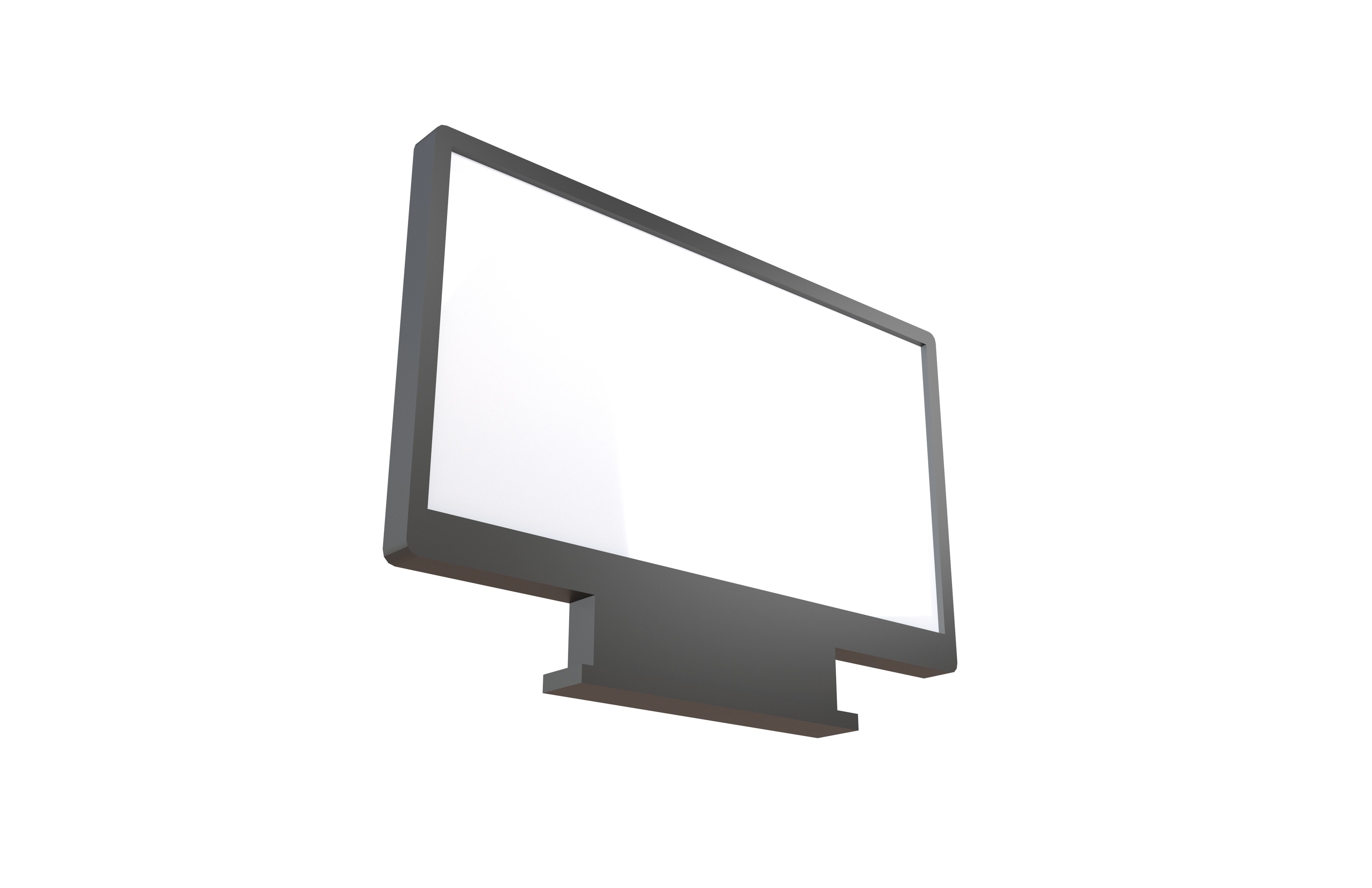 3D model Advertising Display LCD Mockup v5 001 VR / AR / low-poly ...