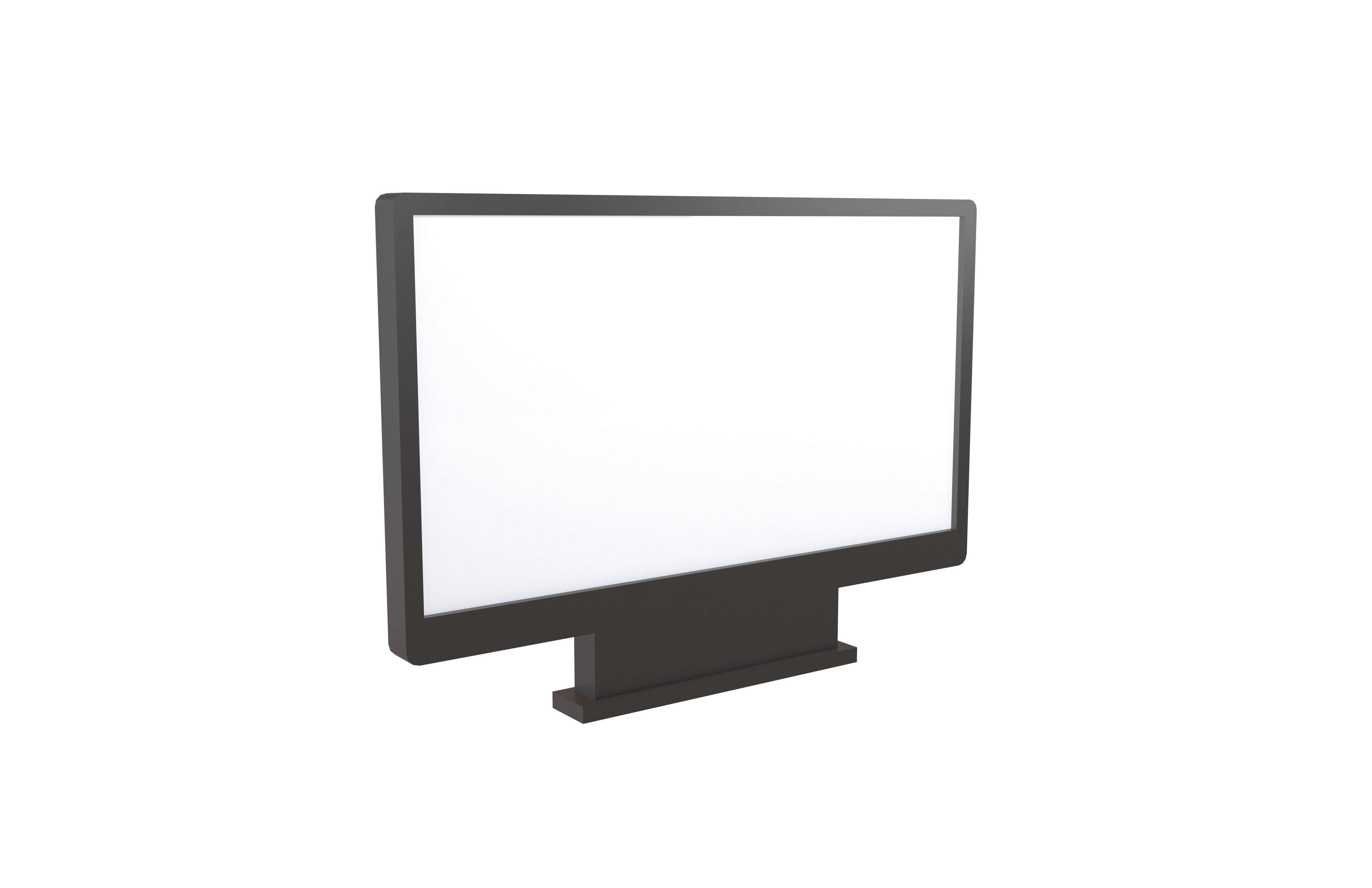 3D model Advertising Display LCD Mockup v5 001 VR / AR / low-poly ...