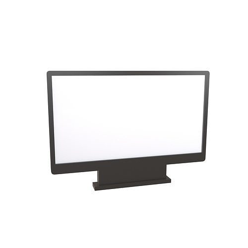 3D model Advertising Display LCD Mockup v5 001 VR / AR / low-poly ...