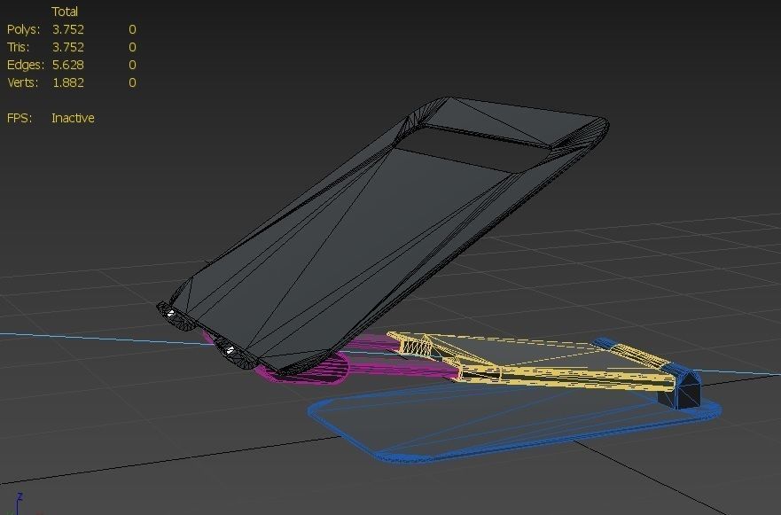 3D model Laptop Stand M2 VR / AR / low-poly | CGTrader