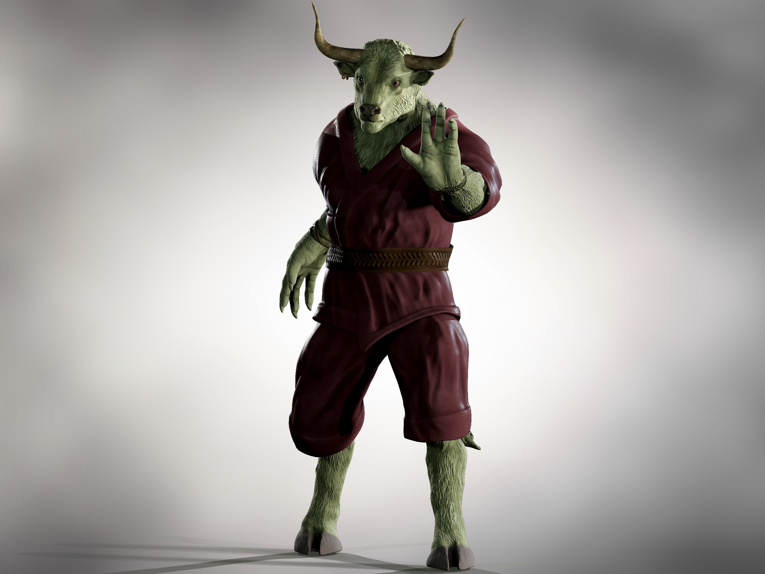 3D model Rintrah VR / AR / low-poly rigged | CGTrader