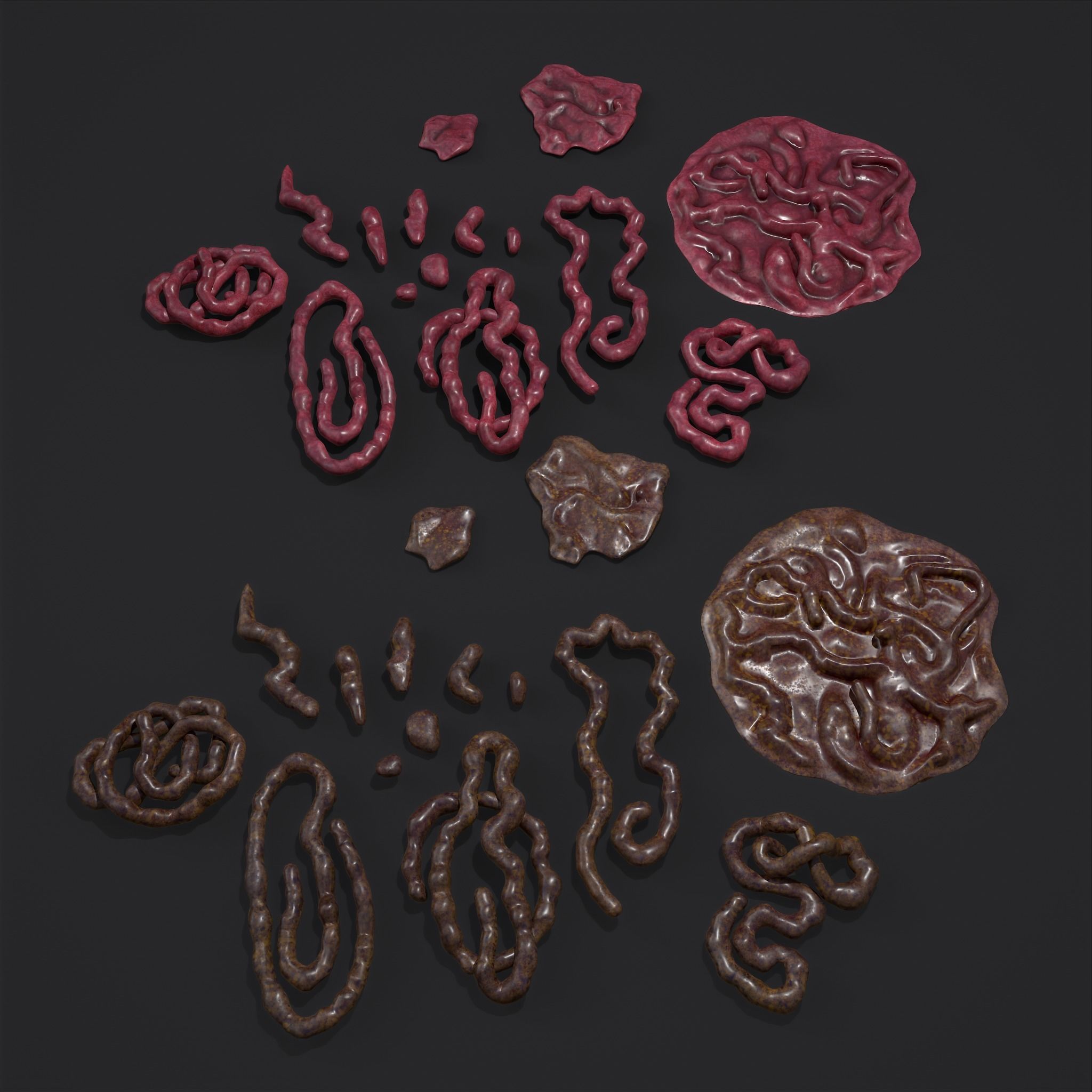 3D model Intestines Piles VR / AR / low-poly | CGTrader