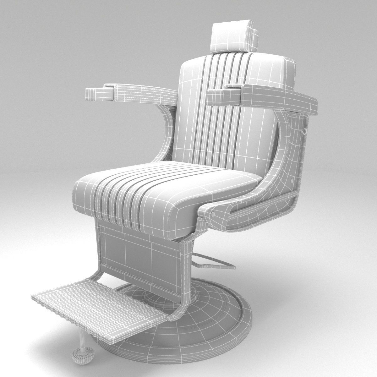 3D model salon chair 3d model VR / AR / low-poly | CGTrader