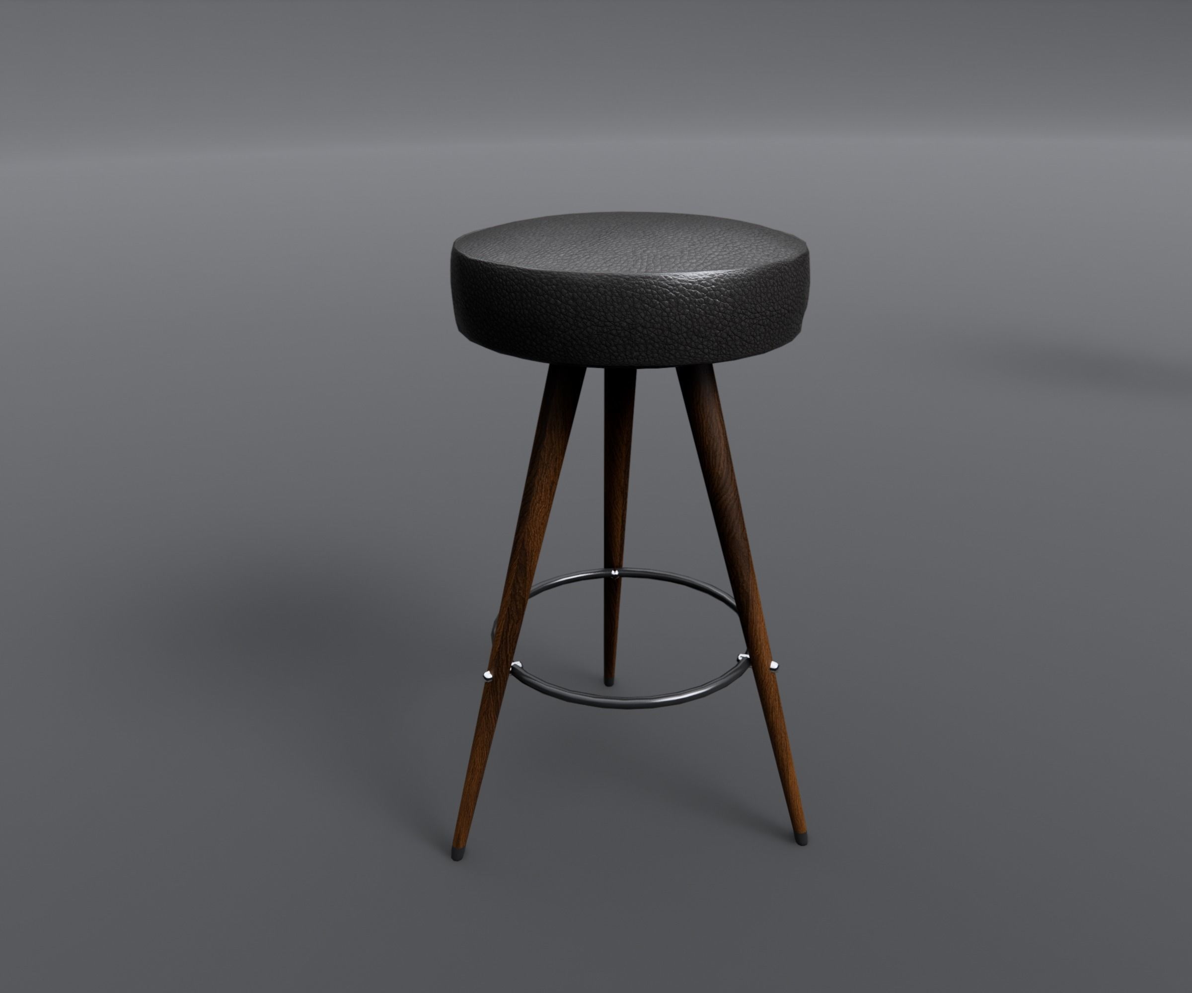Stool three sizes Family for Revit 3D model | CGTrader