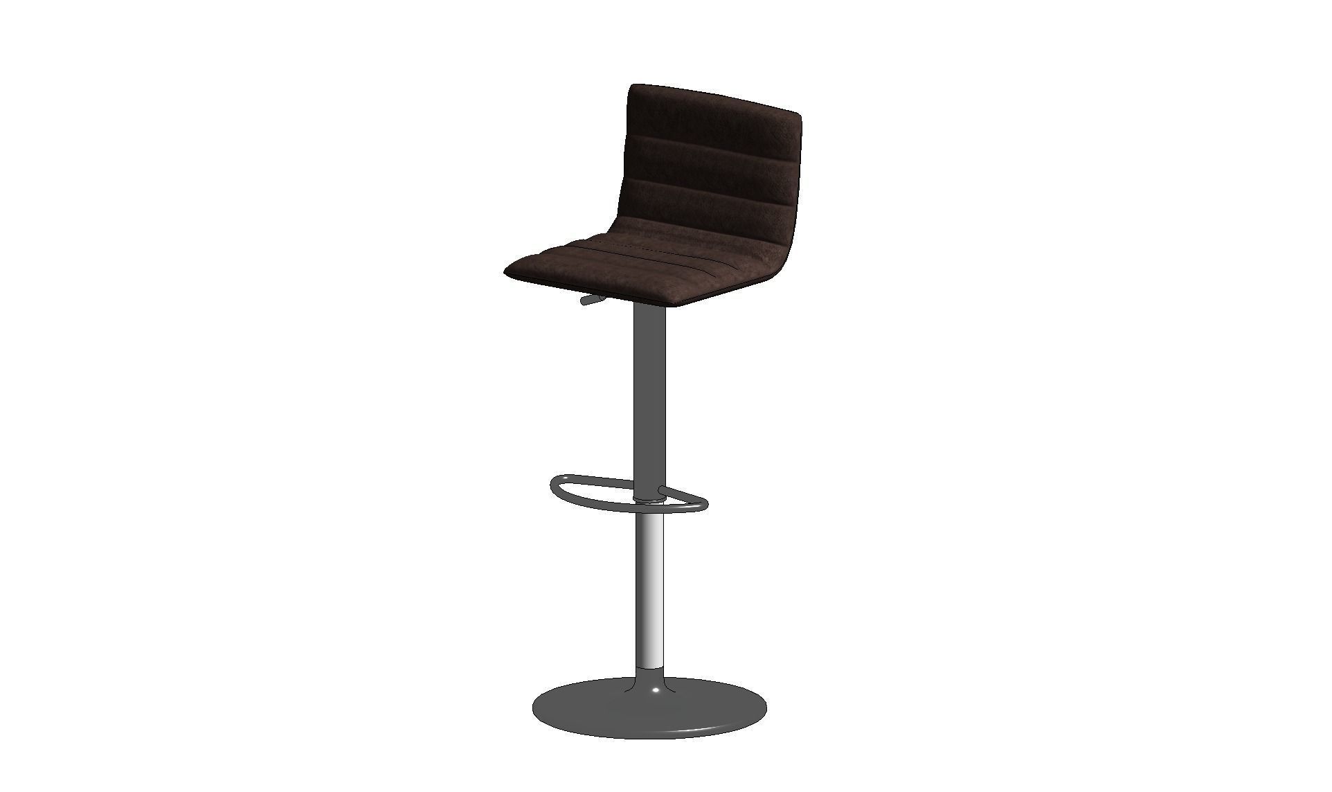 Stool Family for Revit 3D model | CGTrader