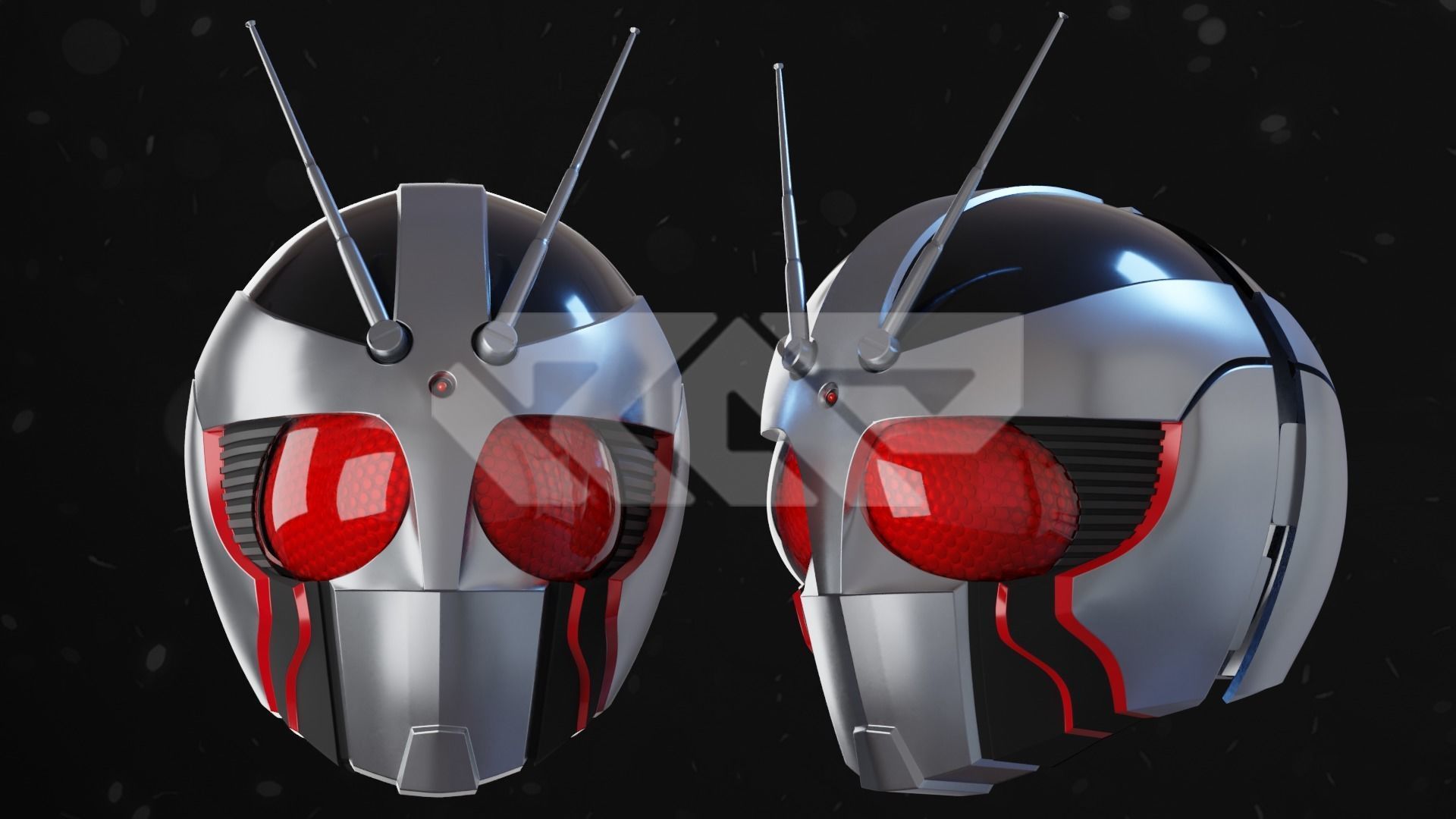 kamen rider RX ROBO 3D model 3D printable | CGTrader