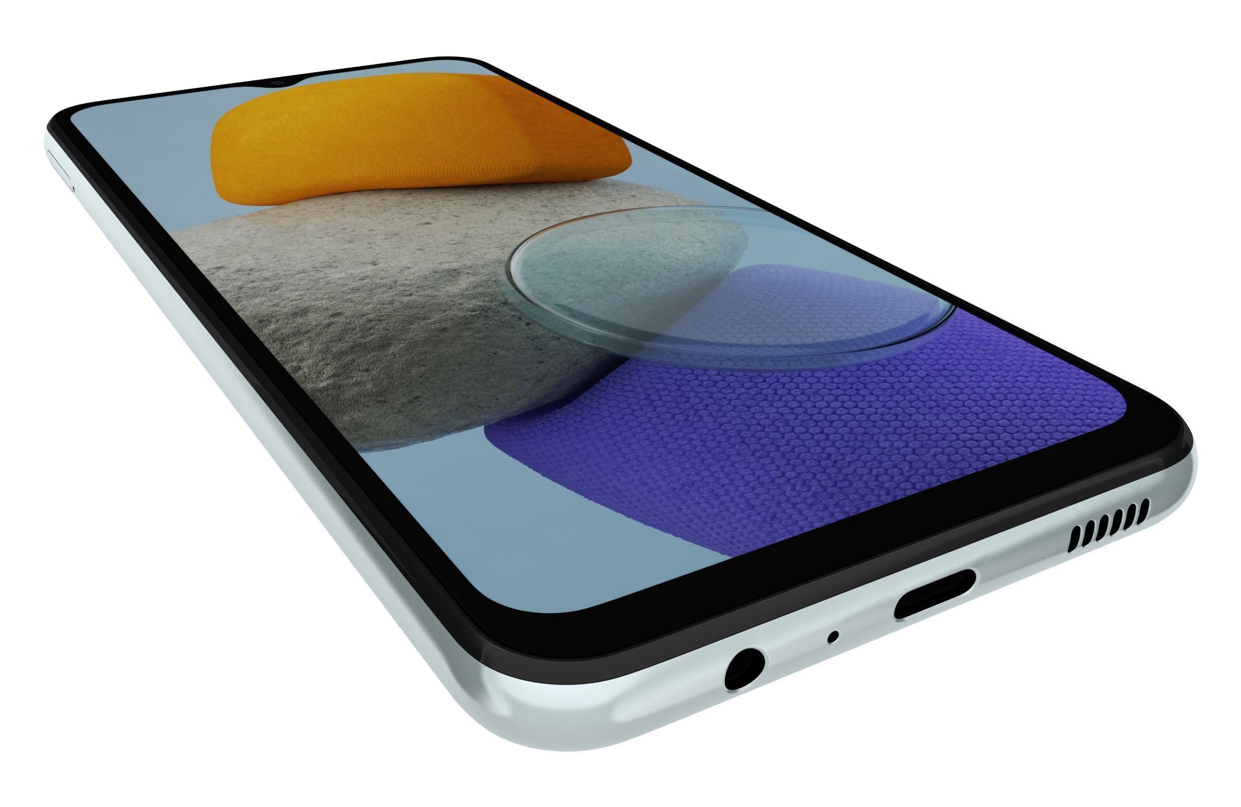 Samsung Galaxy M23 Light Blue 3D model | CGTrader