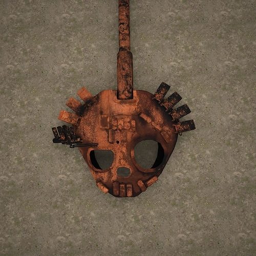 3D model Burned Russian T90 Tank Turret debris VR / AR / low-poly ...