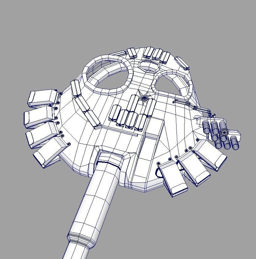 3D model Burned Russian T90 Tank Turret debris VR / AR / low-poly ...