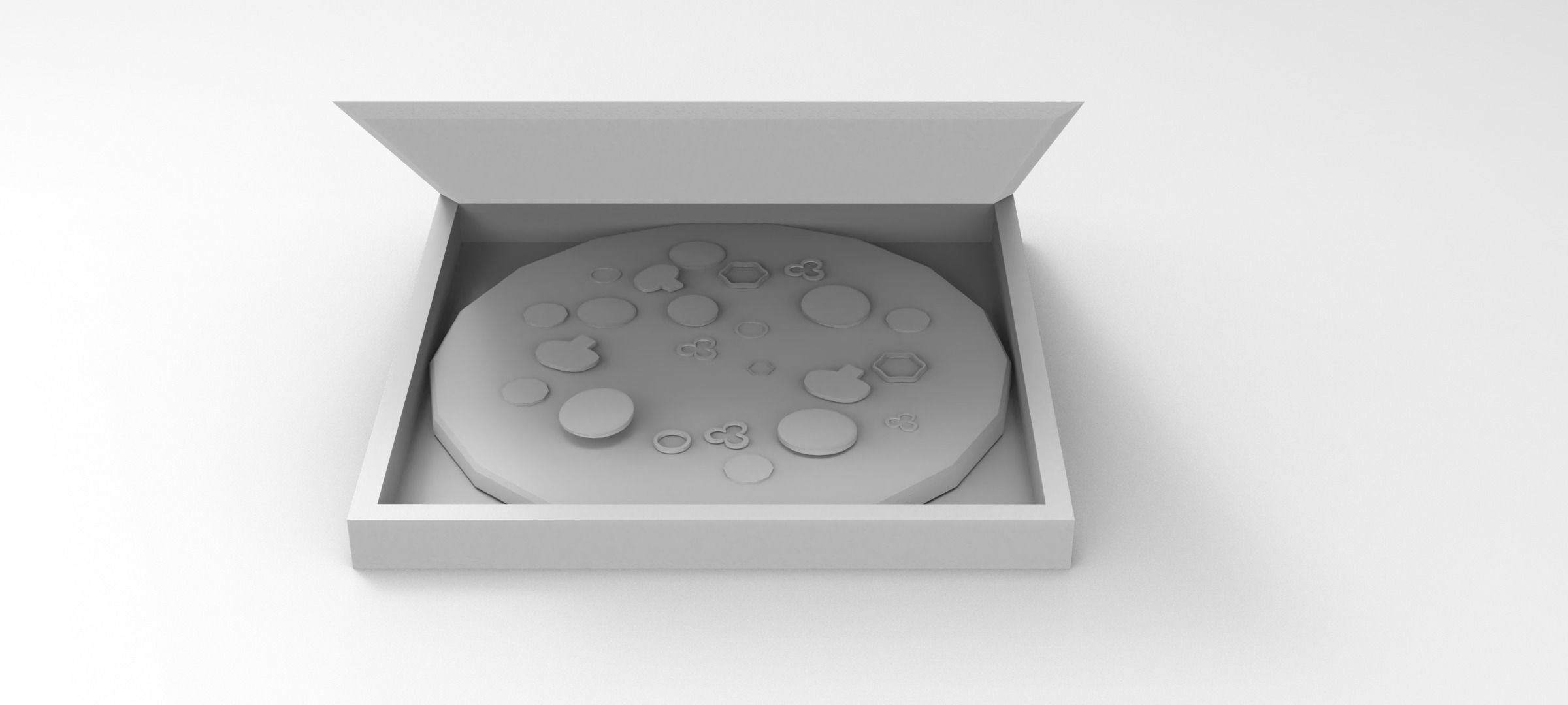 Pizza Box free VR / AR / low-poly 3D model | CGTrader