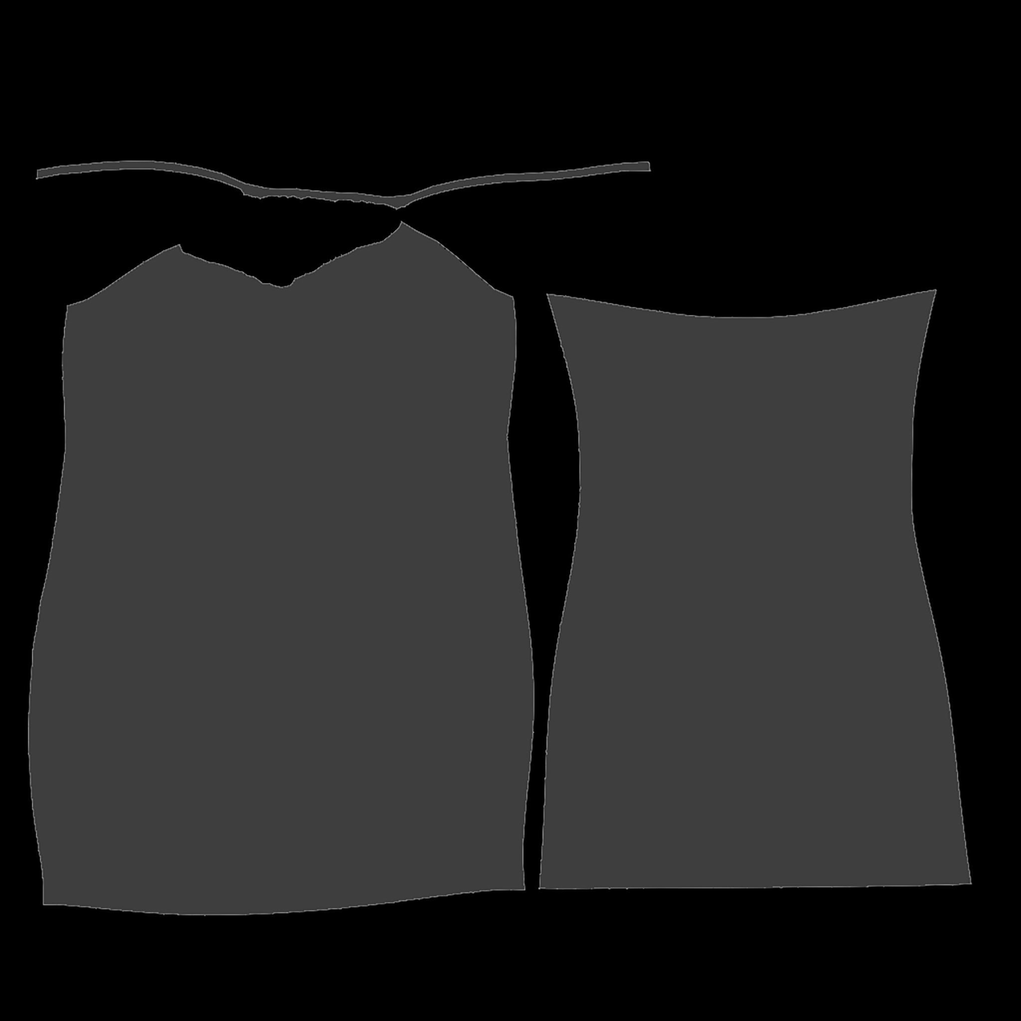 3D model Chain Halter Dress VR / AR / low-poly | CGTrader